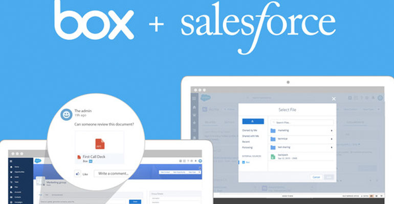 Salesforce, Box Partnership Shaking Up The B2B Storage Space